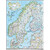 National Geographic Mapa regionalna Skandynawia