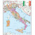 Stiefel Mapa Italy Post Code Map (Italian)